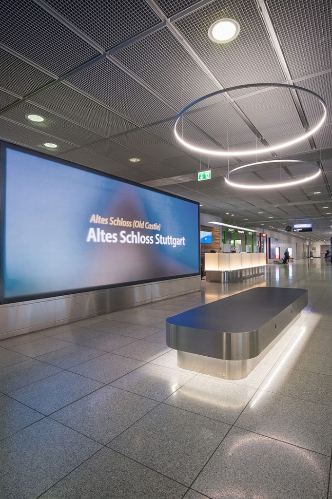 FLUGHAFEN STUTTGART: Gepäckausgabe Terminal 3 | HAUFEKONZEPT